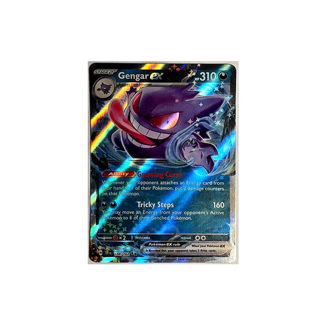 Gengar ex #104 Pokemon Temporal Forces – PrestigePokePacks